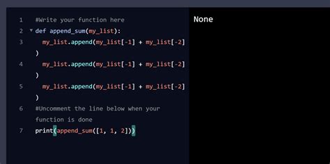 Append Sum Question Why I Cant Use N To Append Item To List