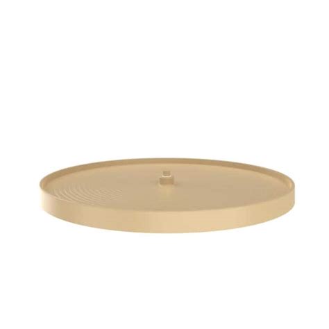 Rev A Shelf 32 In Almond Polymer Full Circle Lazy Susan LD 2061 32BM 15 1 The Home Depot