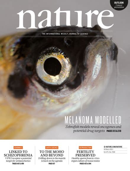 Volume 471 Issue 7339 24 March 2011