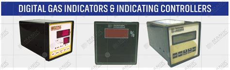 Digital Gas Indicators And Indicating Controllers Manik Engineers