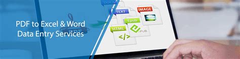 PDF To Excel Data Entry Services PDF To Word Data Entry Services In India