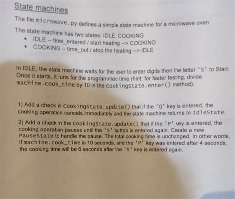 Can Someone Make This Python Program Using State Chegg Com