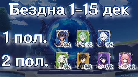 С6 Фурина не нужна ДД Фурина под Кандакией Трай Бездны 4 2 1 2 Декабрь Youtube