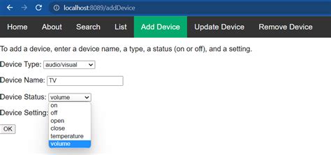 Smart Home Application Sam Sherrod