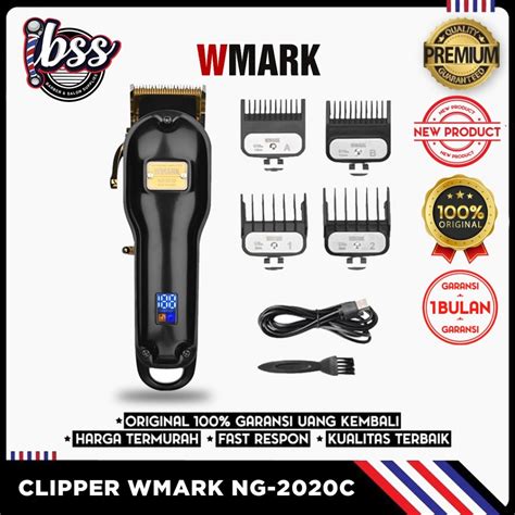 Jual Wmark 2020c Cordless Hair Clipper Wmark Ng 2020c Alat Cukur Wmark 2020 C Shopee Indonesia