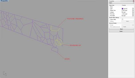 Funky Polylines When Using Voronoi D On Curved Surface Grasshopper McNeel Forum
