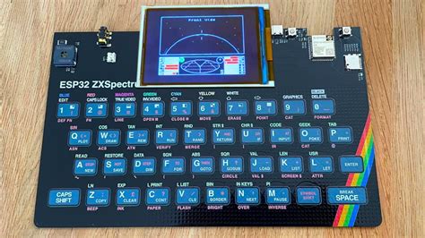 Esp32 S3 Zx Spectrum Full Color Silk Screen Is Really Cool Youtube