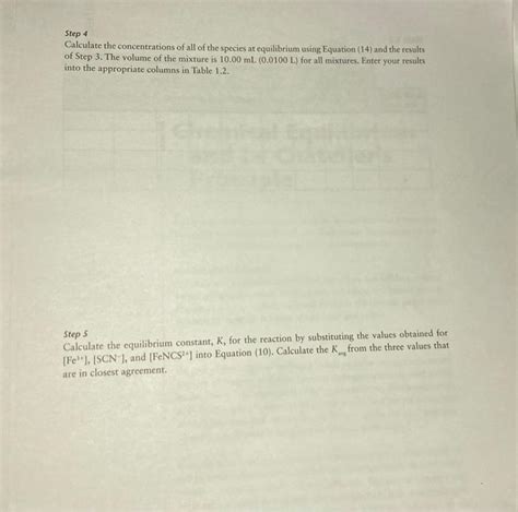 Solved Complete Table 11 The Values For Fencs2 Are