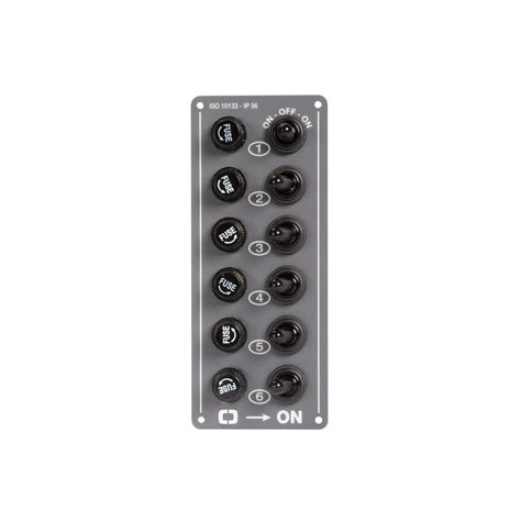Osculati 6 Switch Electrical Panel Osc 14 701 00 Comptoir Nautique