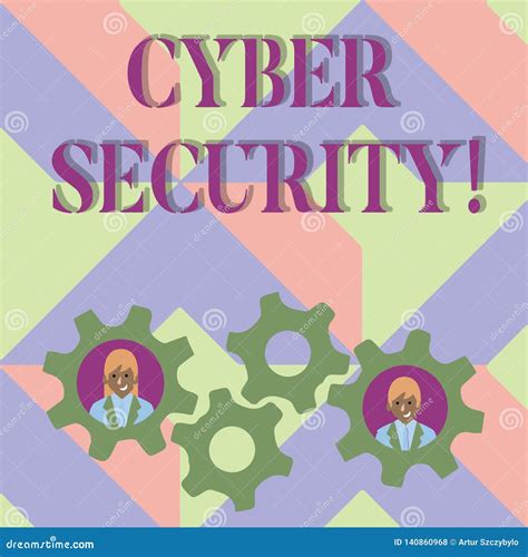 Handwriting Text Writing Cyber Security Concept Meaning Online Prevention Of Attacks Viruses