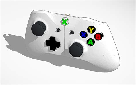 3d Design X Box One Controller Cover And Top Buttons Tinkercad