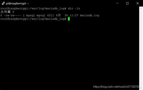 Linux下mariadb开启常规日志、二进制日志以及如何使用闪回centos Mariadb 开启 通用日志 Csdn博客