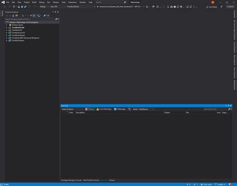 Creating Solution With Uno Default Templates Yields Round About 20000 Errors · Issue 3897