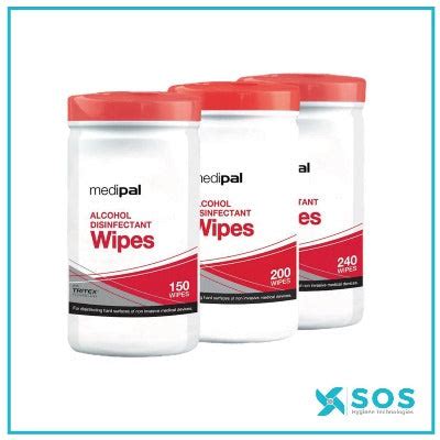 Pal Medipal Alcohol Surface Wipes 70 Ipa Call To Enquire Sos