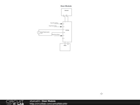 Door Module CircuitLab