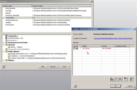missing content center autodesk community