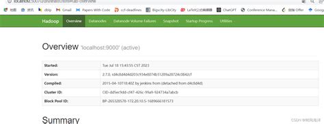 Hadoop——windows系统下hadoop单机环境搭建hadoop Windows开发环境搭建 Csdn博客