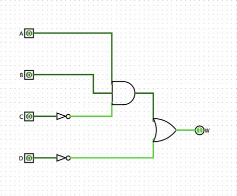 The Original Circuit And The Simplified Circuit From