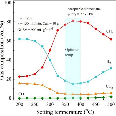 The Composition Of Gas Product After Upgradation In The Prototype