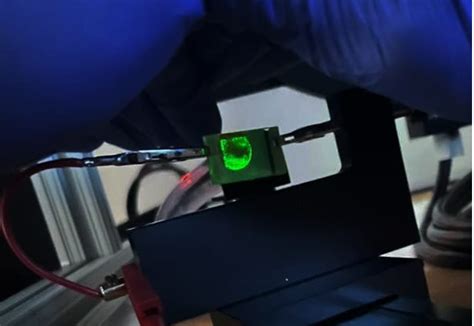 Fully Inorganic Green Perovskite Light Emitting Diodes Excitonic Solar Cells