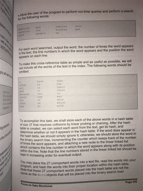 Solved Computer Lab Binary Trees And Hashing Please Help