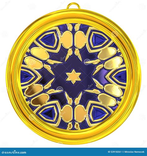 Jewelled Metal Orb Generated Texture Stock Illustration Image 53918261