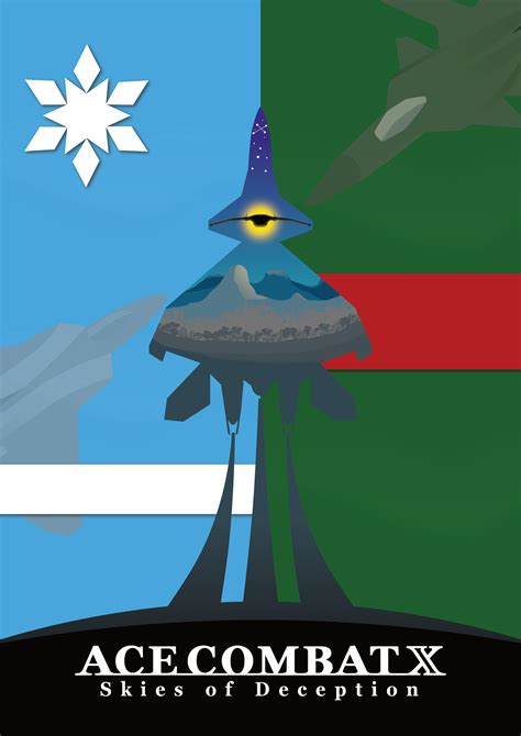 A Vector Poster Tribute For The Ace Combat Game That Started It All For Me R Acecombat