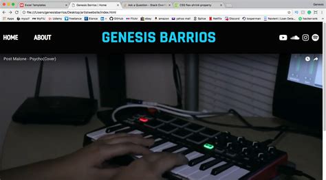Html How To Make This Flex Box Navigation Menu Dynamic Stack Overflow