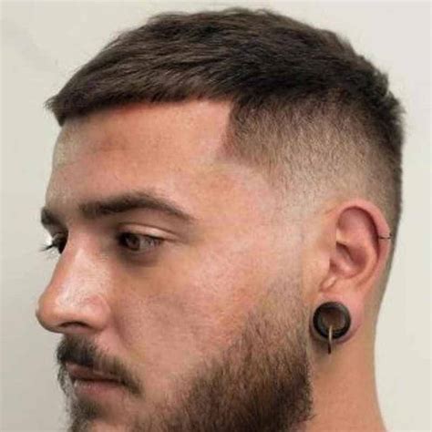 Best Crew Cut Fades Stylish Short Hair For Modern Men Bald And Beards