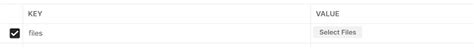 Postman Uploading Multiple Files Through A Multipartform Data Post