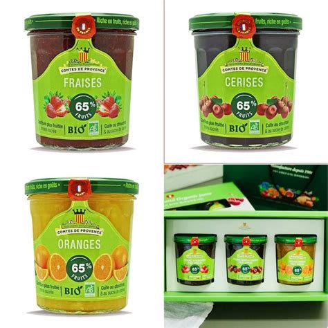 프로방스 프랑스산 유기농 체리 오렌지 딸기 잼 선물세트 1050g 홈플러스 택배배송
