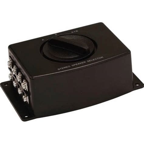 E Audio Way Stereo Speaker Switch E Audio From Inta Audio UK