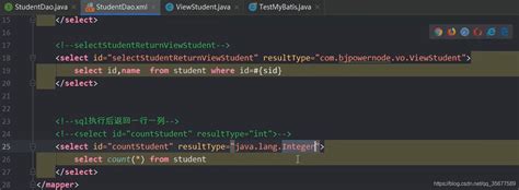 mybatis mybatis的resulttype详解 mybatis resulttype csdn博客