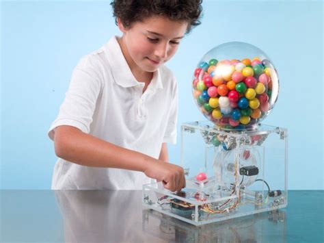 Secret Knock Gumball Machine Make Gumball Machine Arduino
