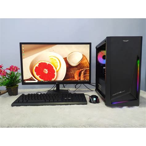 Jual Set Pc Gaming Ryzen G Led Lg Ips Hz Gb Ddr Ssd Fullhd Gta Shopee Indonesia