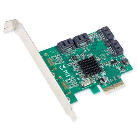 PCIe X Interface Version Port Internal SATA Gbps Controller Card Non Raid Walmart Com