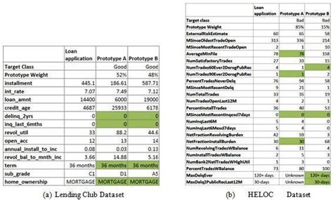Sample Local Instance Based Explanation Via Protodash On Both Datasets