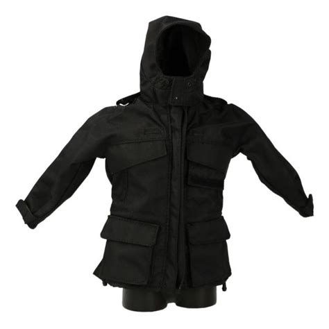 Female Enforcer Security Tactical Jacket Black Modeling Toys Machinegun
