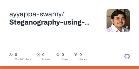 GitHub Ayyappa Swamy Steganography Using MATLAB