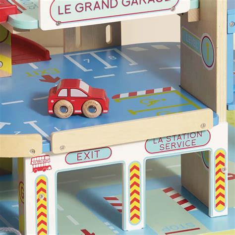 Le Grand Garagele Toy Van Wooden Garagewooden Garagewooden Garage