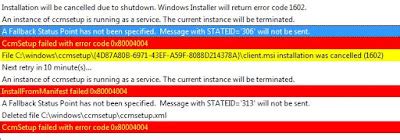 CcmSetup Failed With Error Code 0x80070307 Windows 10 SCCM Rookie