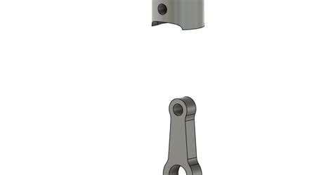 Mini Piston Keychain By Christophe Gateau Download Free Stl Model