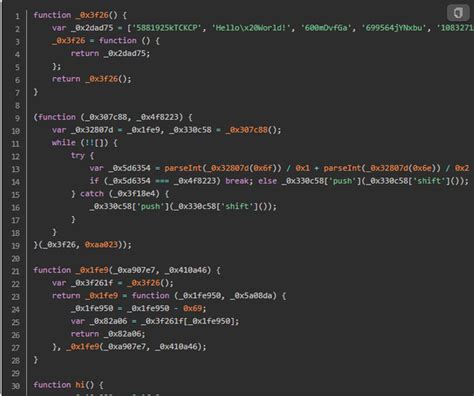 令人抓狂的 Javascript 混淆技术 知乎