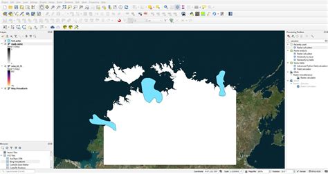 Cropping Vector By Raster In Qgis Geographic Information Systems