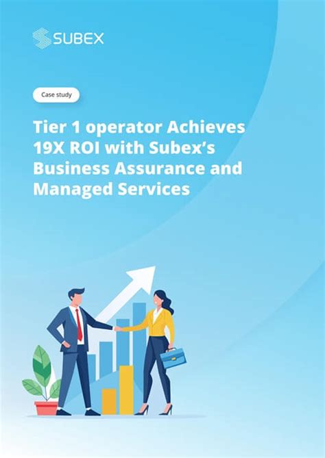tier 1 operator achieves 19x roi with subex s business assurance and