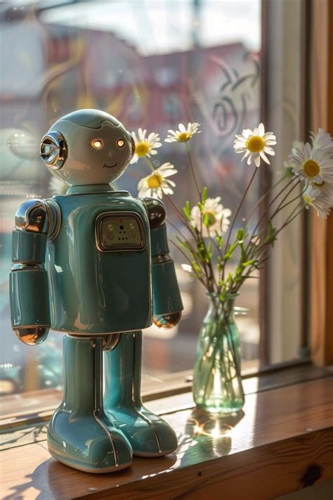 Random Style Ref Porcelain Robot Rmidjourney