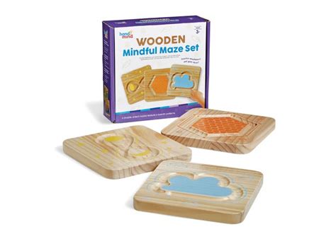 Wooden Mindful Maze Set