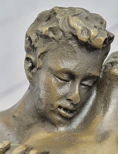 Limited Edition Moment Of Heat Power Dual Bronze Sculpture Figure Sex