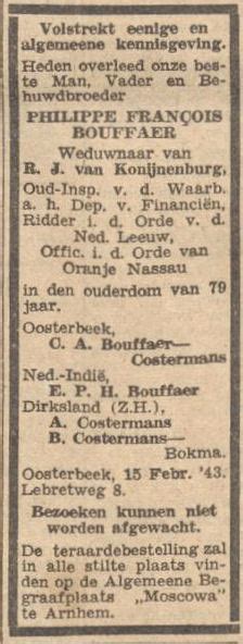 Genealogie Van De Familie Boef Genealogicus