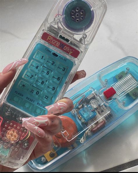 1990s Clear Telephone